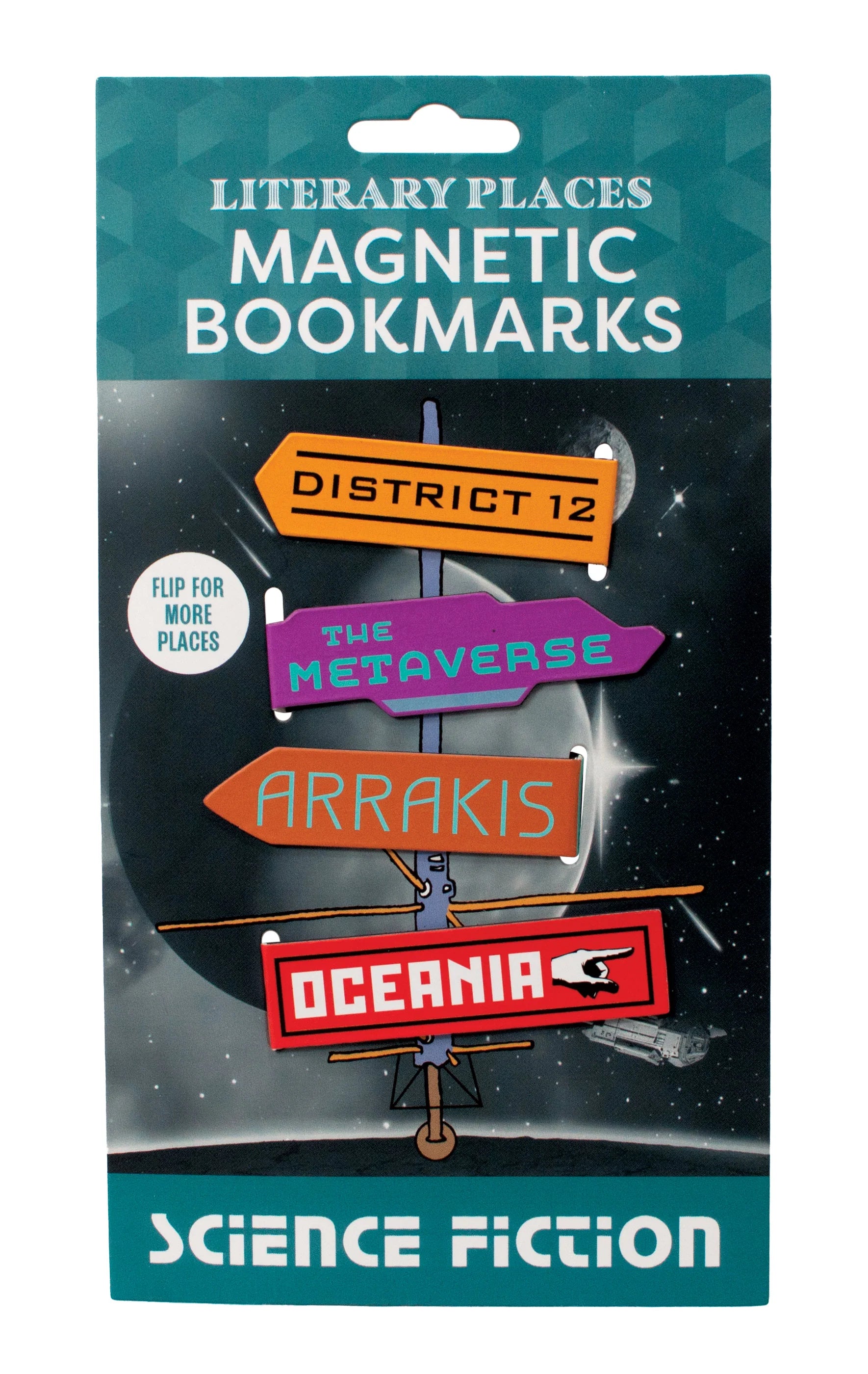 Sci-Fi Magnetic Bookmark Set – Rachelle Danielle Rose Gifts & Decor
