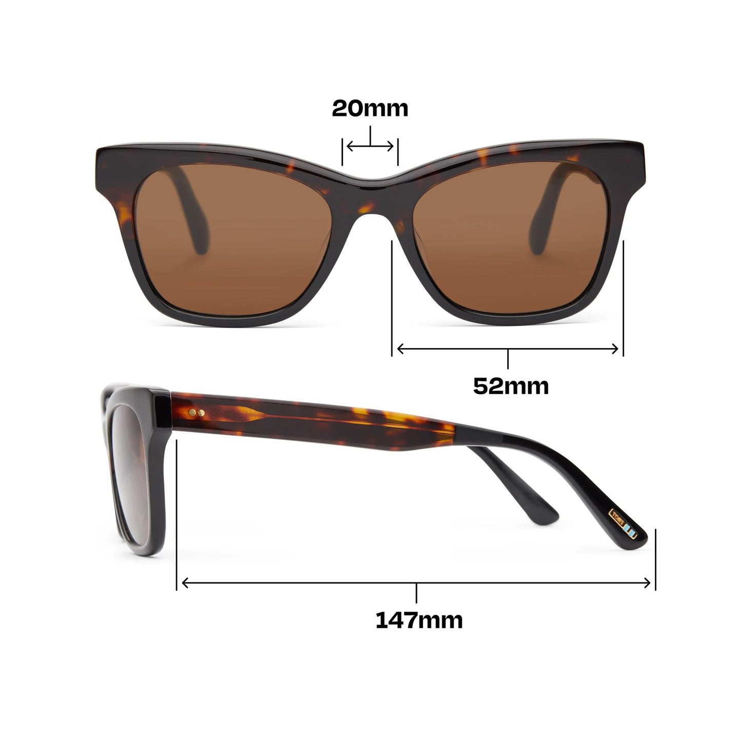 TOMS Margot Sunglasses- Dark Tortoise Fade – Rachelle Danielle Rose ...