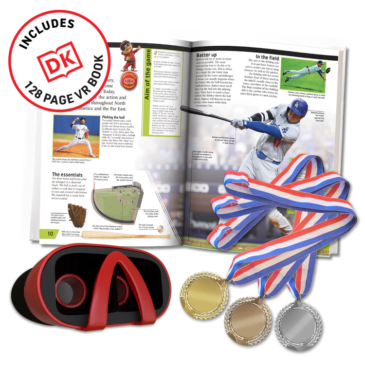 Virtual Reality Gift Set w/ DK Book- ESPN Sports – Rachelle Danielle ...