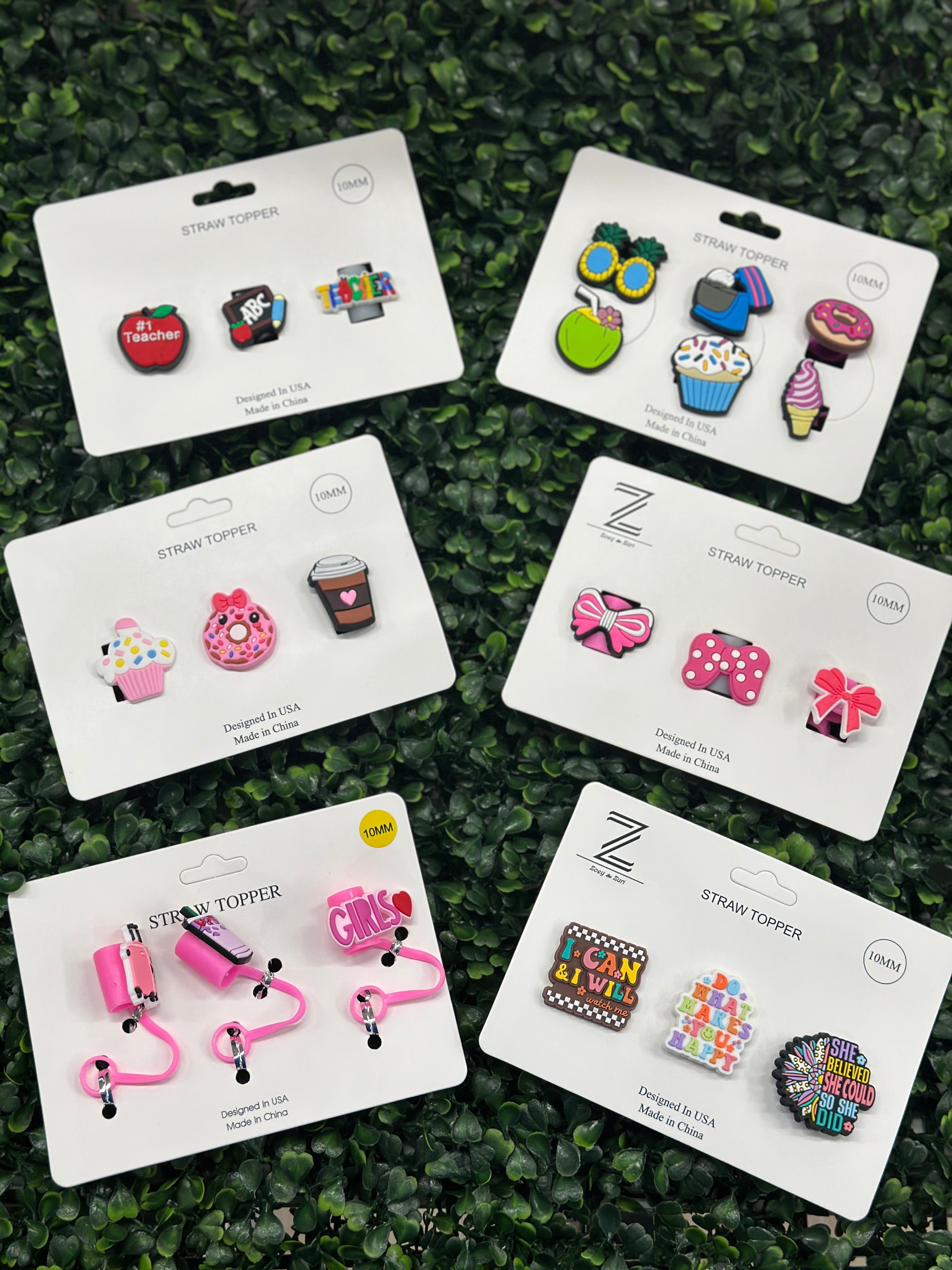 Straw Toppers – Rachelle Danielle Rose Gifts & Decor