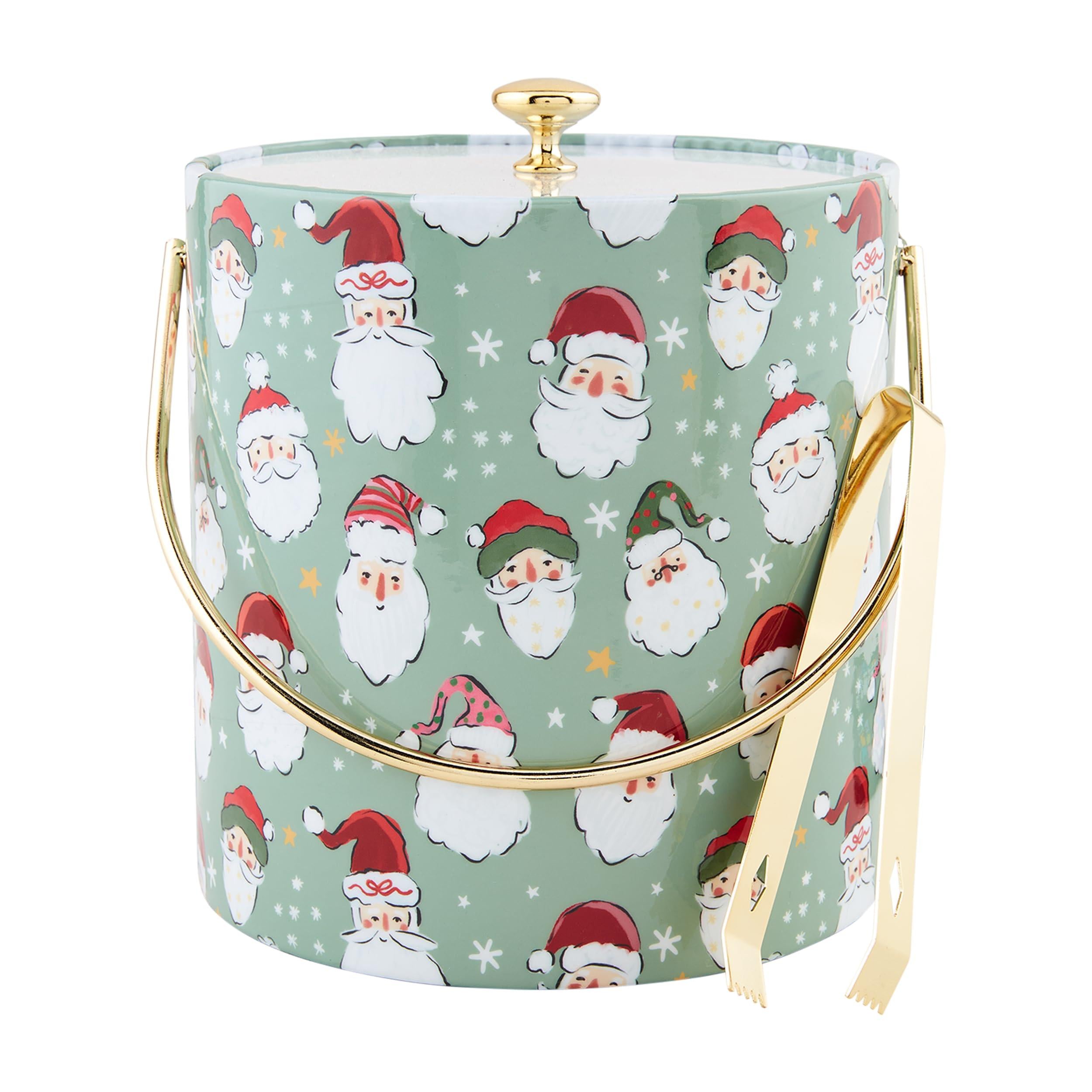Mud Pie Santa Vinyl Ice Bucket – Rachelle Danielle Rose Gifts & Decor